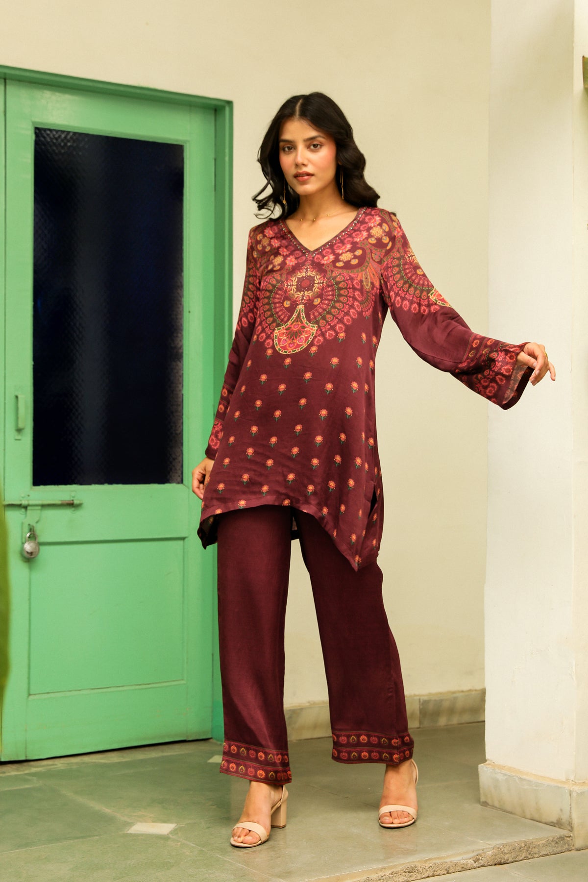 Ruby Print Set – INCHING INDIA
