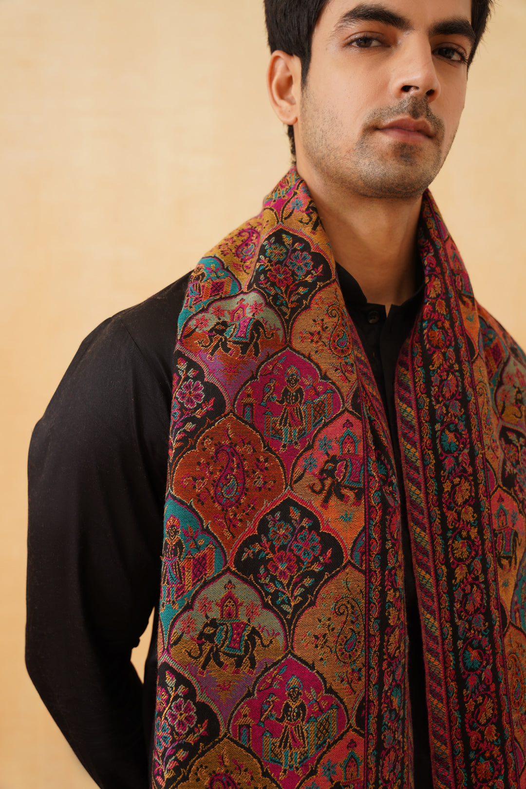 Shop Classic Fusion Mens Indian Shawl for Men Online – INCHING INDIA